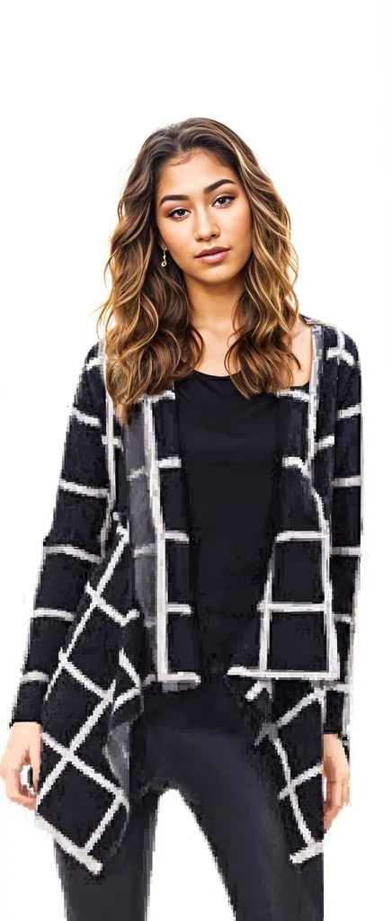 Window Pane Cardigan – Petunias of Naples